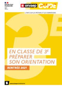 Guide ONISEP en classe de 3éme préparer son orientation – Association de parents d'élèves de l ...